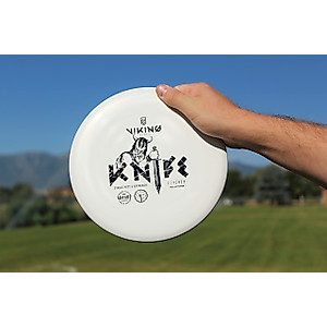 Viking Discs | Knife | Disc Golf Overstable Putt and Approach | Ground Plastic