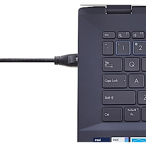 Amazon Basics RJ45 Cat-6 Ethernet Patch Cable, 1Gpbs Transfer Speed, Gold-Plated Connectors, 50 Foot for PC, TV, Tablet, Router, Printer, Black