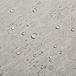 Classic Accessories Montlake Water-Resistant 42 x 18 x 3 Inch Outdoor Bench/Settee Cushion Slip Cover, Patio Furniture Swing Cushion Cover, Heather Grey, Patio Furniture Cushion Covers