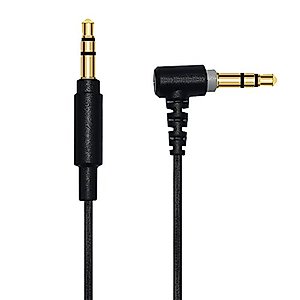 Sqrmekoko Replacement Cable Cord for Sony MDR-10R MDR-100ABN MDR-1A MDR-XB950bt MDR-1000X MDR-1ADAC Noise Cancelling Wireless Headsets