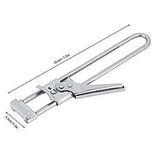 Adjustable Jar Opener, Adjustable Multifunctional Stainless Steel Can Opener Jar Lid Gripper, Manual Jar Bottle Opener Kitchen Accessories