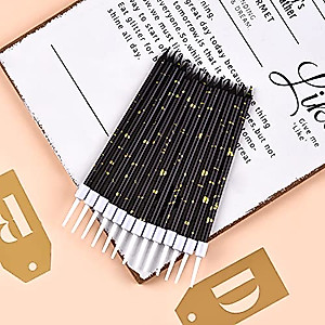 CAKE CODE 24-Count Long Thin Birthday Candles, Cake Candles, Birthday Parties, Wedding Decorations, Party Candles