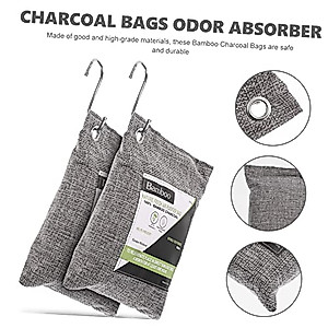 USHOBE 1 Set Charcoal Bag Refrigerator Air Freshener Fridge Fresheners Nature Air Purifying Bags Charcoal Fresh Shoe Deodorizer Bag Shoes Drying Bag Home Supply Car
