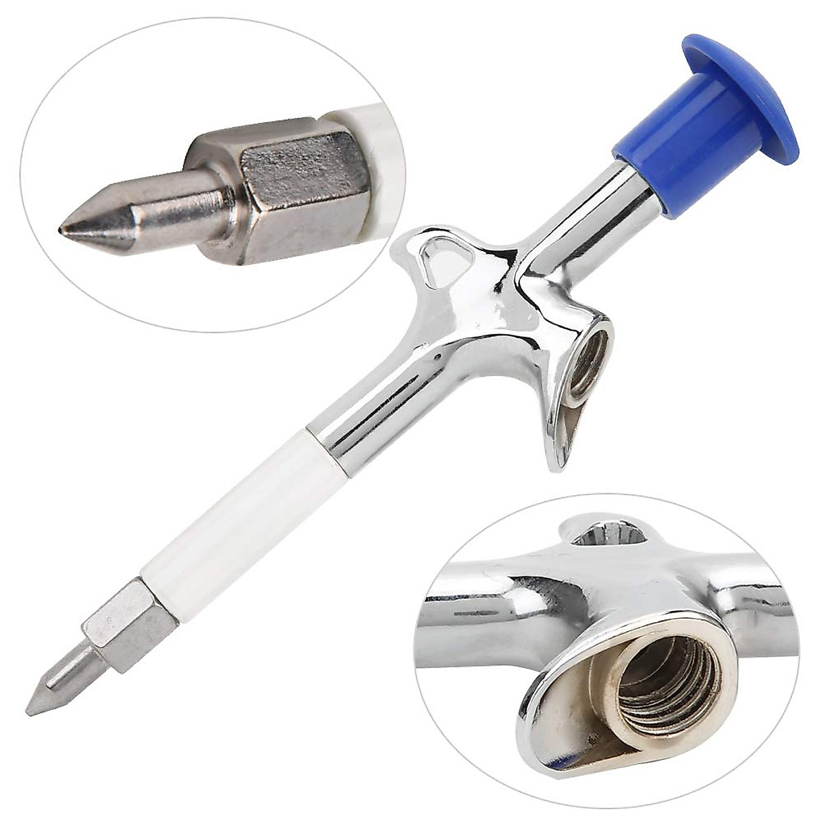 Bicycle Grease Injector Gun Mountain Bike Grease Gun Bearing Central Shaft 5-Way Hub Oiling Tool for Bicycle Bike