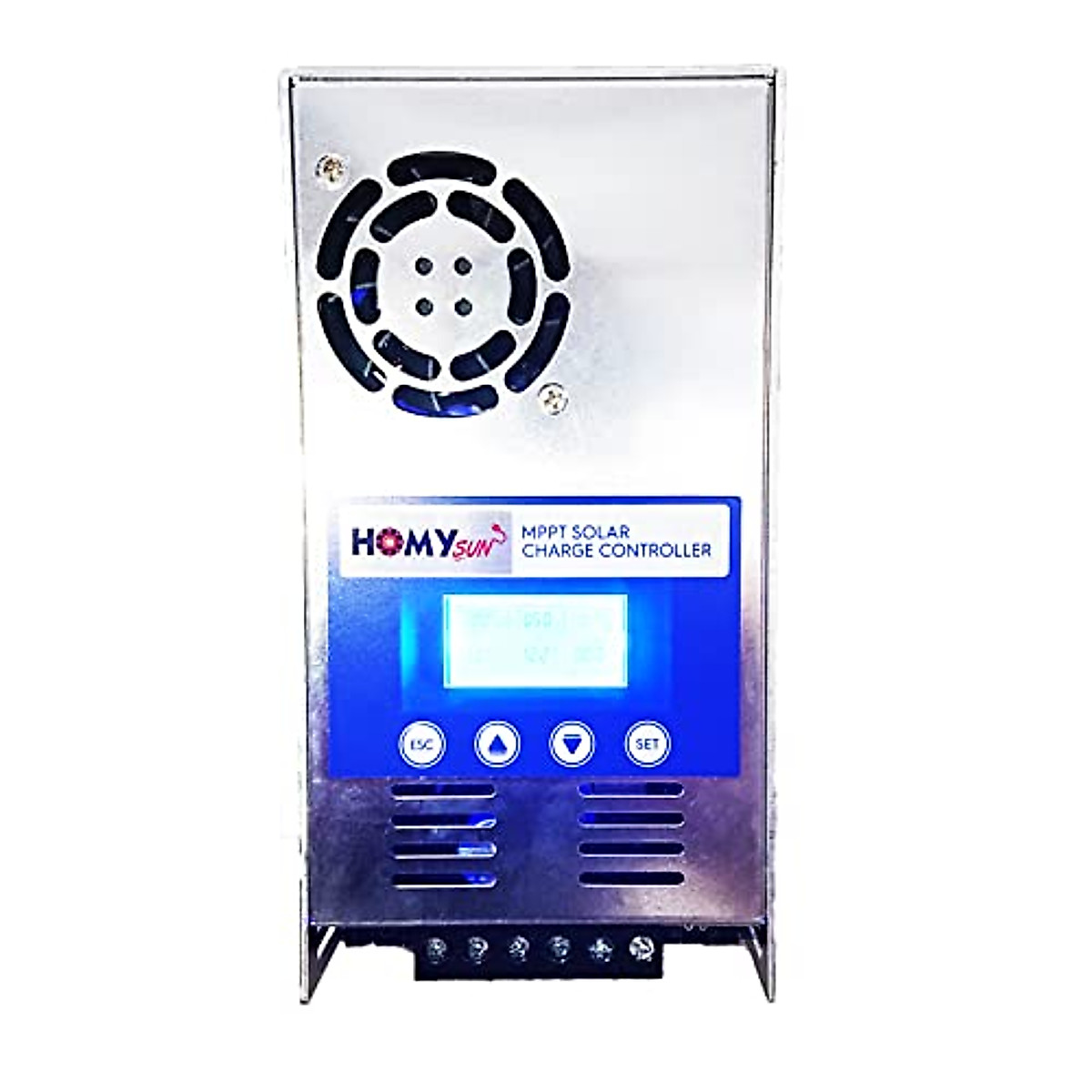 MPPT Solar Charge Controller 60A Regulator Charger Maximum Power Point Tracking Tracer Solar Panel Max Input 160V Battery Charge from 12V Up to 48V Off Grid System Controlador