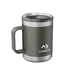 DOMETIC 16 oz Double-Wall, Vacuum Insulated, Stainless Steel Thermo Mug with Sip through Lid, Ore