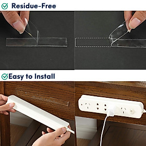 Mr. Pen- Double Sided Tape, 0.7 Inch, Transparent, Double Sided Tape for Walls, Double Sided Adhesive Tape, Mounting Tape, Adhesive Tape, Two Sided Tape, Double Stick Tape, Double Face Tape