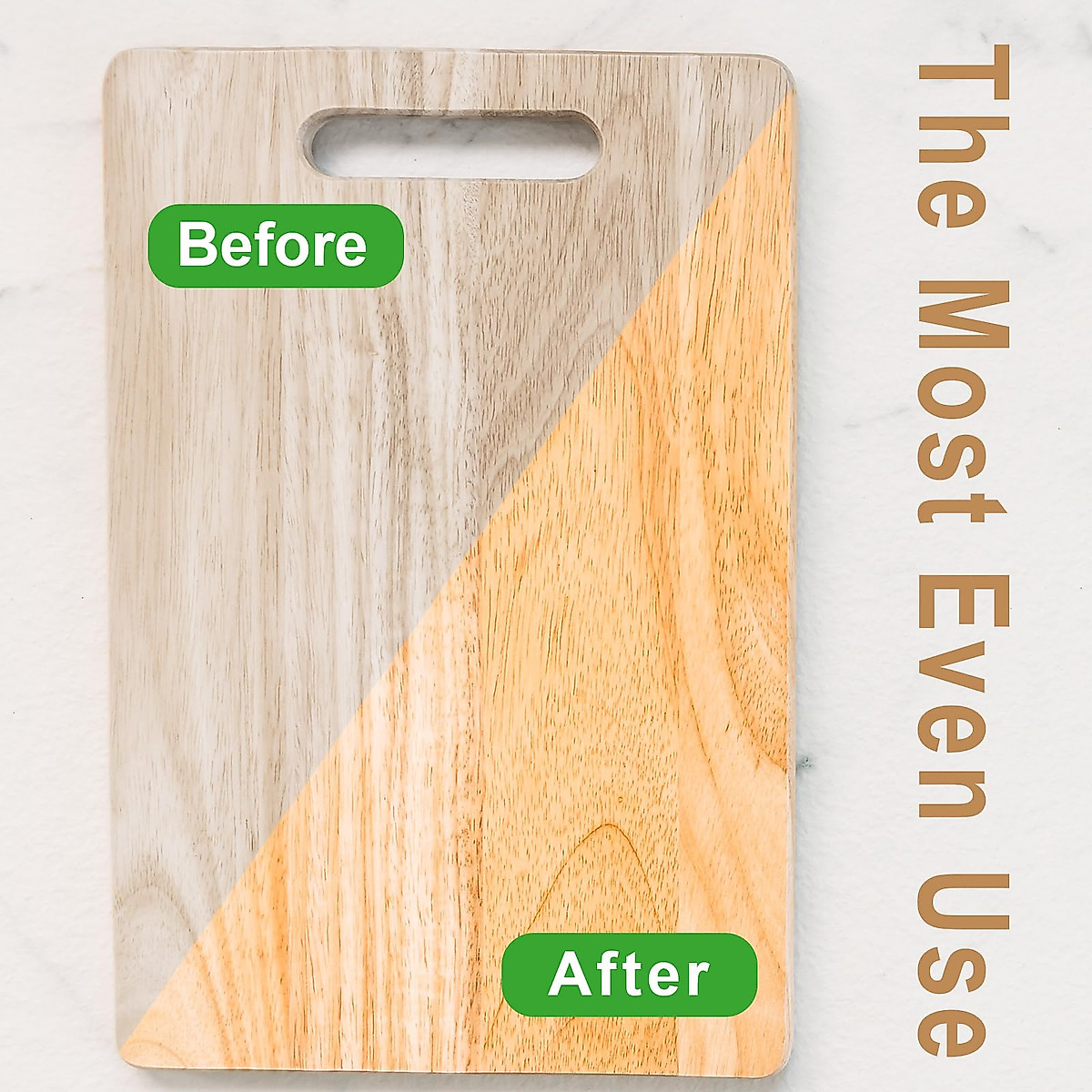 Threlaco 3 Pcs Cutting Board Oil Applicator with Wood Cutting Board Oil Wax Set Cutting Board Wax Conditioner for Butcher Block and Wooden Kitchen Tools Cutting Round Board Oil Scrub Brush