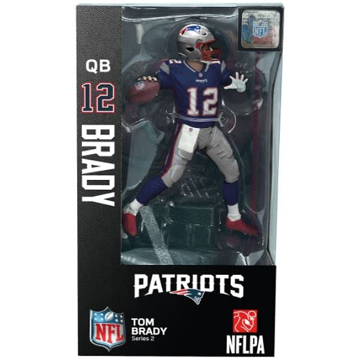 Imports Dragon NFL Tom Brady (New England Patriots) Exclusive 6" Figure