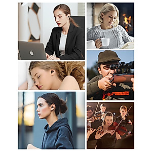 UMEIJA Ear Plugs for Sleeping Noise Cancelling Reusable Earplugs 6 Pieces with Storage Case for Noise Reduction 35dB Soft Hearing Protection Ear Plugs for Concert Work Study Travel