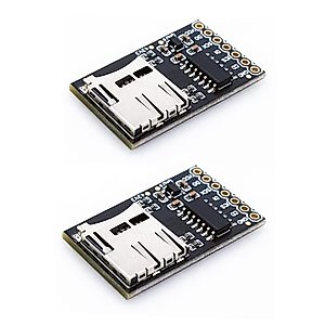 Treedix 2pcs Level Shifting MicroSD Breakout Board with SPI Interface Onboard Level Conversion for Arduino UNO R3