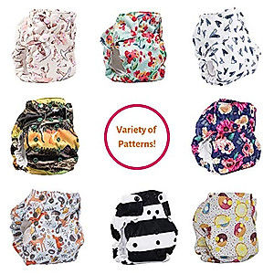 No Prep Organic Cloth Diaper – Smart Bottoms Dream Diaper 2.0 – Washable, Reusable – Natural Fiber Interior (Manhattan)