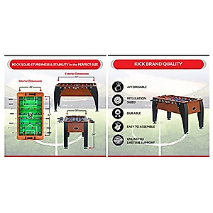 KICK Legend 55" Foosball Table (Original)