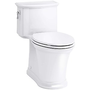 KOHLER Harken One-piece Compact Elongated 1.28 Gpf Toilet