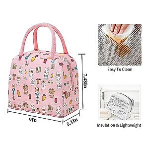 LYOUMEIT Cute Backpacks Set for School Girls,Halloween Gifts for Kids, School Backpack with Lunch Bag,16 Inch