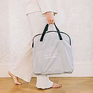 Baby Delight Snuggle Nest Bassinet | Portable Baby Bed | for Infants 0 – 5 Months | Driftwood Grey