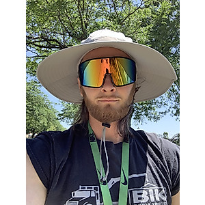 Karsaer Vision Sports Cycling Sunglasses Rave Visor Outdoor Baseball Softball Glasses 80s Shades Women Men