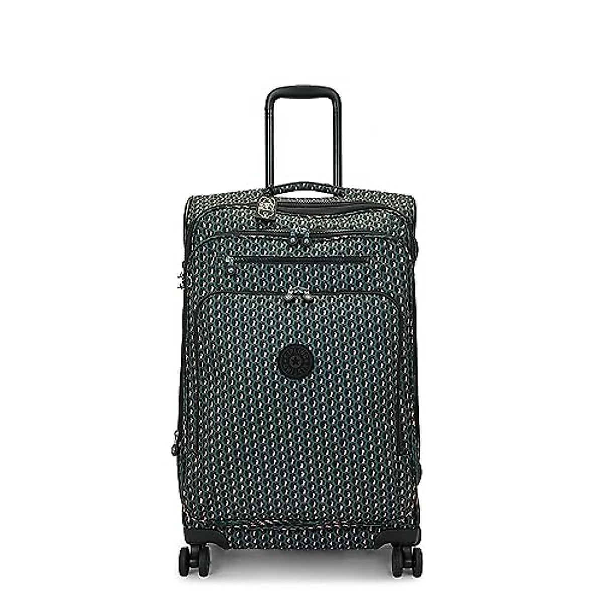 Kipling New Youri Spin Medium 4 Wheeled Rolling Luggage 3D K Pink