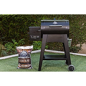 PIT BOSS PB440FB1 Pellet Grill, 482 Square Inches, Black & PIT BOSS 73700 Grill Cover for 700FB Wood Pellet Grills