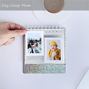 68 Pockets Polaroid Flip Book Albums, Polaroid Desk Album, Calendar Instax Mini Flip Book, Kpop Photocard Holder Book, 3 Inch Mini Photo Display Album For Polaroid Fujifilm Instax Mini Series Camera