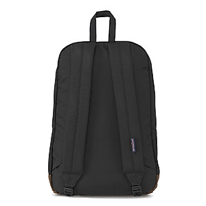 JanSport Cortlandt 15-inch Laptop Backpack-25 Liter School and Travel Pack, Black, One Size