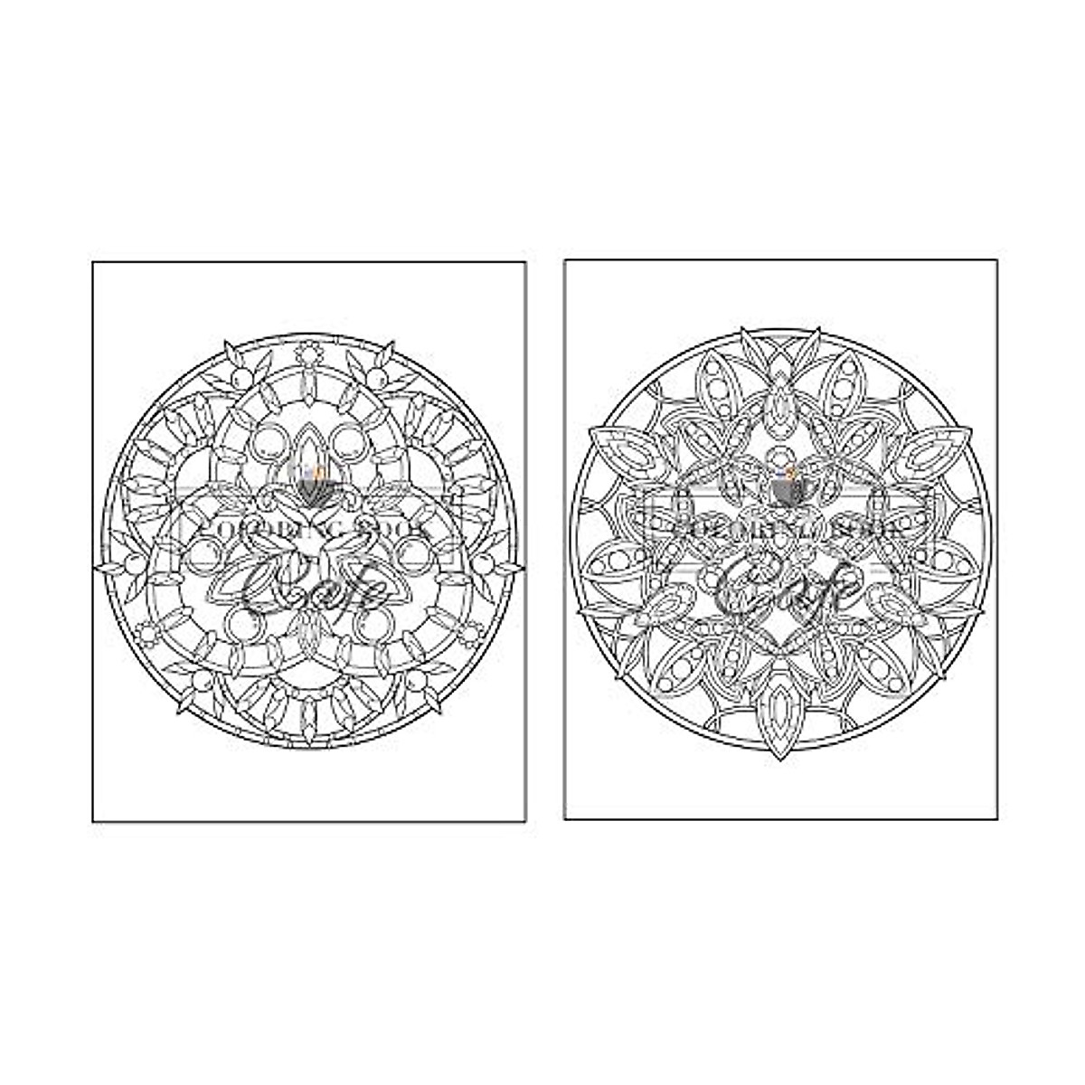125 Mandalas: An Adult Coloring Book Featuring 125 of the World’s Most Beautiful Mandalas for Stress Relief and Relaxation (Mandala Coloring Books)