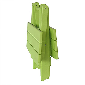 ECCB Outdoor Outer Banks Collection Tailgate Folding Side Table (Lime)
