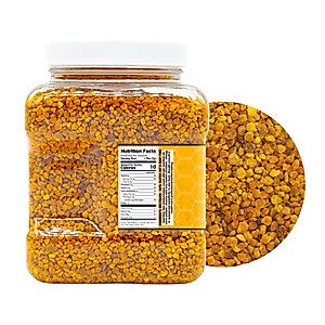 Yerbero - Premium Bee Pollen Granules 10 Oz (283g) | 100% Natural Pure Bee Pollen Raw Sweet Rich Flavor | Polen de Abeja 100% Natural.