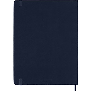 Moleskine Classic 18 Month 2022-2023 Weekly Planner, Hard Cover, XL (7.5" x 9.75"), Sapphire Blue
