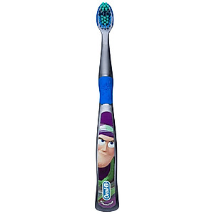 Oral-B Kids Pixar Toothbrush, Children 3+, Extra Soft (Characters Vary) - Pack of 2