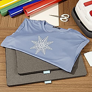Heat Press Mat for Cricut Easypress: Ecraft 13" x 17" Double-Sided Heating Ironing Mats for Craft Insulation Transfer HTV Vinyl