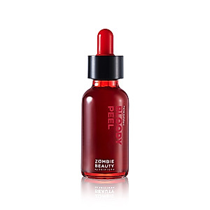 SKIN1004 Bloody Peel 1.01 fl.oz, 30ml AHA 17% Peeling Solution, Pulls off Dramatic Exfoliation Effect with Special Home-care