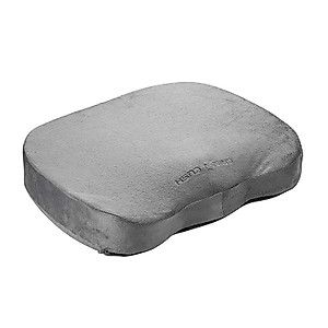 Memory Foam Seat Cushion. Orthopedic Car Seat Cushions to Raise Height - Office Chair Comfort Cushion - Seat Foam Pad for Low Back Pain