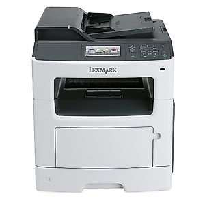 Lexmark MX417de Monochrome All-in One Laser Printer, Scan, Copy, Network Ready, Duplex Printing and Professional Features