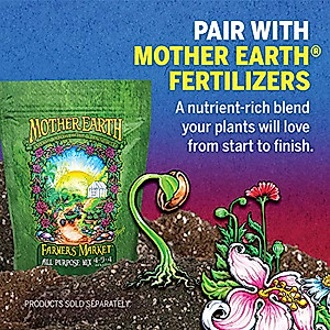Mother Earth Products Mother Earth Terracraft Potting Soil with Peat Moss, Perlite, and Earthworm Castings, For Outdoor and Indoor Plants, 2 cu. ft.