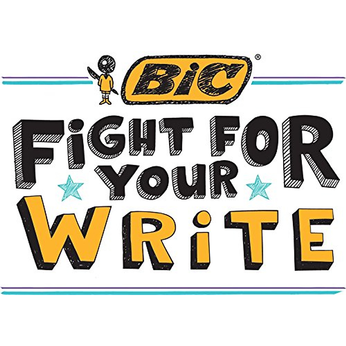 BIC Round Stic Xtra Precision Ballpoint Pen, Fine Point (0.8mm), Blue, 12-Count (Pack of 2)