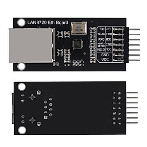 DWEII 2PCS LAN8720 Ethernet Board High Performance 10 100 Ethernet Physical Layer Transceiver (Phy) Module Kit Embedded Web 3.3V Server for Arduino