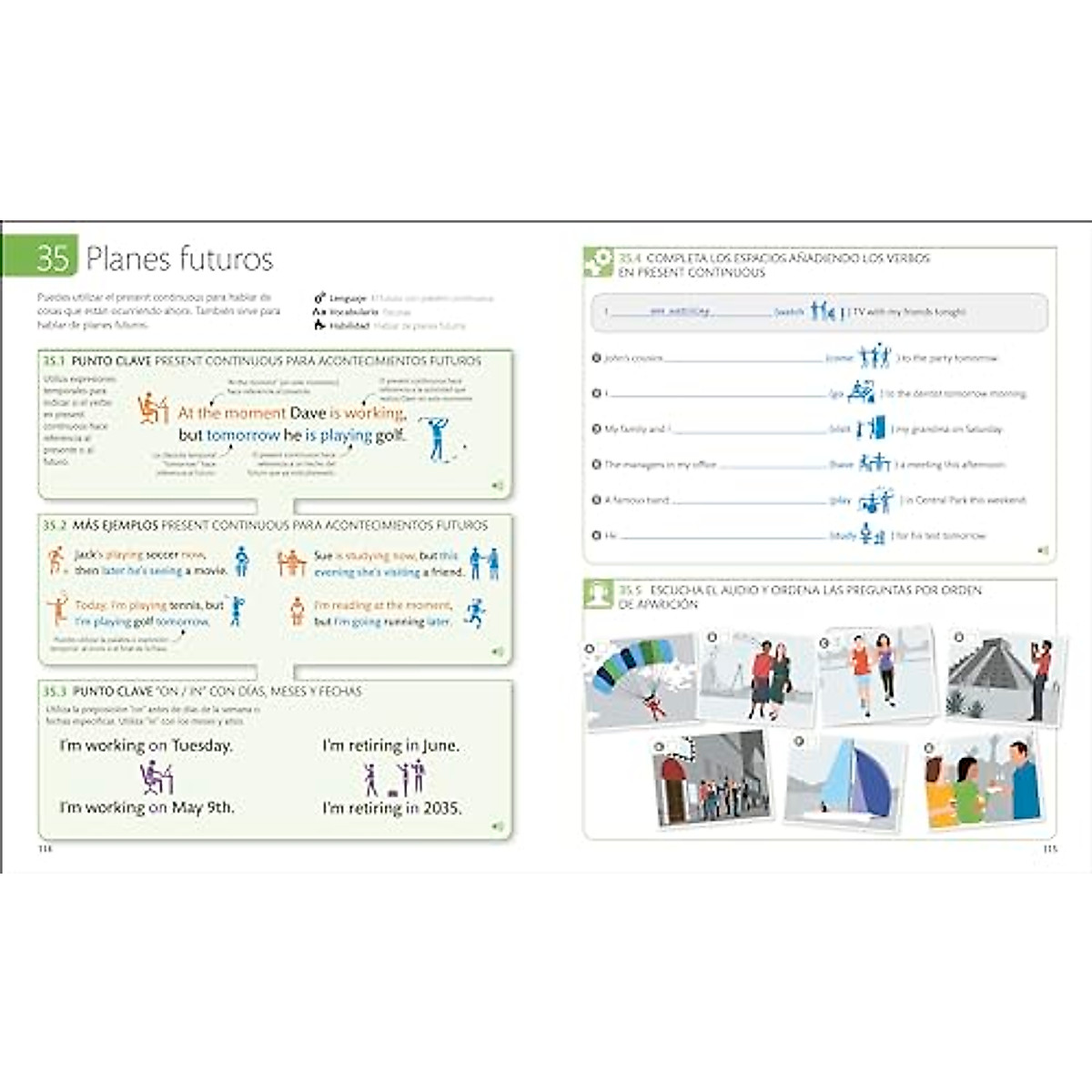 English for Everyone: Nivel 2: Inicial, Libro de Estudio: Curso completo de autoaprendizaje (DK English for Everyone) (Spanish Edition)