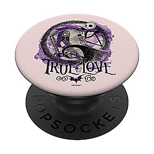 Disney Nightmare Before Christmas Valentines Jack True Love PopSockets Swappable PopGrip