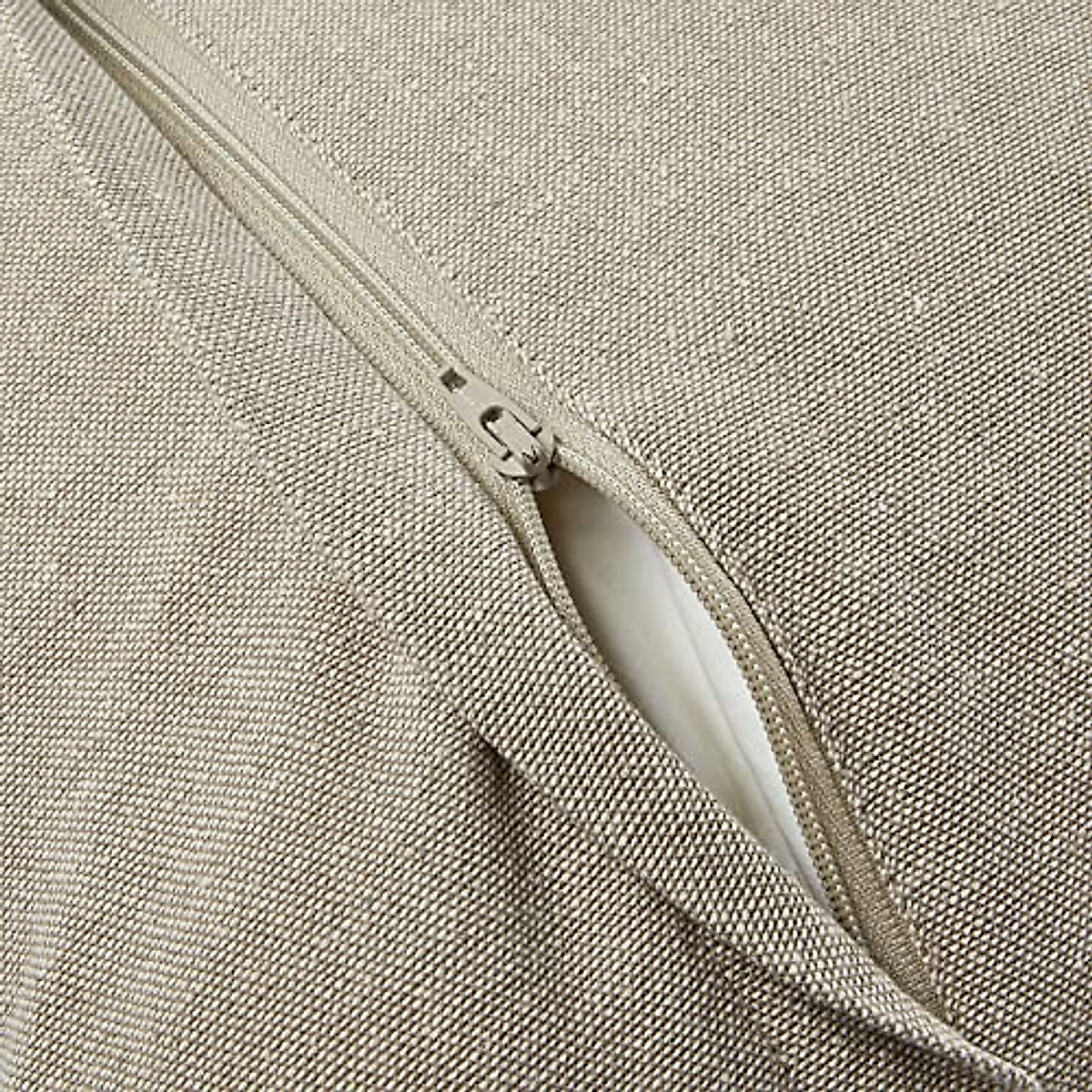 Creative Co-Op Cotton Tufted Throw, Ivory Pillow