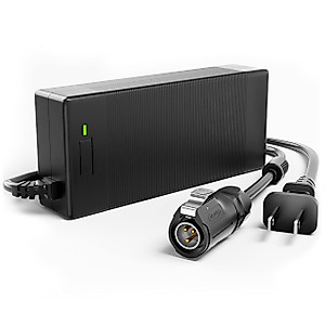 Battery Charger Compatible with Segway Dirt eBike X260 / Sur-Ron X LightBee, STIO 67.2V 2A Charger for 60V Dirt eBike 3 Prong Connector Power Supply Power Adapter
