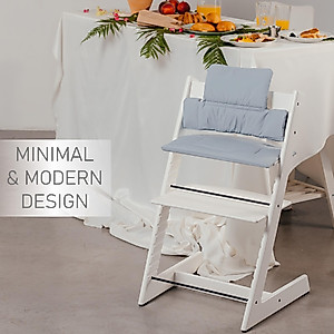 SA ACCESSORIES Cushion Compatible with Stokke Tripp Trapp - Waterproof Soft Seat Cushion for Infants, Babies & Toddlers - High Chair Accessories, Easy to Install, Easy to Clean – Enchanted Forest