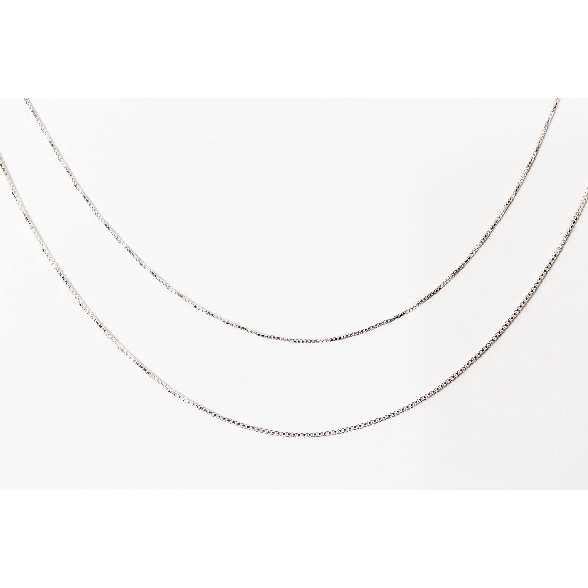 CRAFT WIRE 24 Inches 925 Sterling Silver 1.2mm Box Chain Necklace Made in ITALY