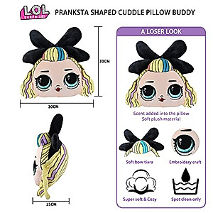 L.O.L. Surprise! 3D Surprise Doll Limited Shaped Pillow Comfortable Soft Plush Not Easily Deformed Throw Pillow,Seat Cushion Floor Pillow