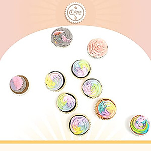 1000pcs White Cupcake Liners Muffin Linner No Smell, Food Grade Baking Cups（Standard Size）qiqee