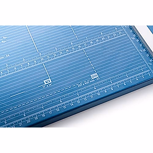 Dahle 552 Professional Rotary Trimmer, 20" Cut Length, 20 Sheet Capacity, Self-Sharpening, Dual Guide Bar, Automatic Clamp, German Engineered Paper Cutter