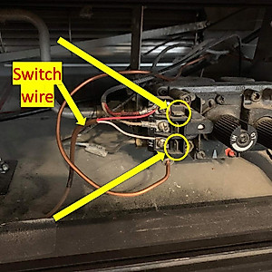 Fireplace Switch ON/Off. Voice Activated Fireplace ON/Off Switch Model usbo744, Must be Used with SmartPlug (not Included)