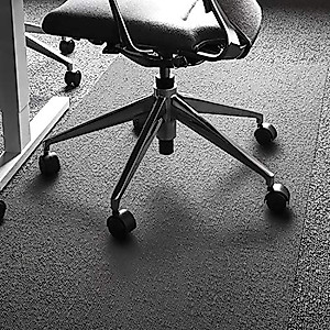 Floortex Polycarbonate XXL Office Mat 60" x 60" for All Pile Carpets