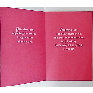 Greeting Card Birthday Wishes For You Goddaughter Every Bit As Special As You Are