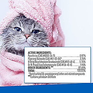 Adams Plus Pyrethrin Dip For Dogs and Cats | Kills and Repels Fleas, Ticks, Lice, Gnats, Mosquitoes and Flies | 4 Fl Oz